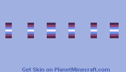 Gender Non-Conforming | PrideTemplate [JAVA SLIM] Minecraft Skin