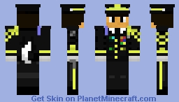 captain Minecraft Skin