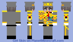 General of Imperial Army in dress uniform Minecraft Skin