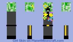 Army General Creeper Minecraft Skin