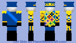 Imperial Army General Slenderman Minecraft Skin