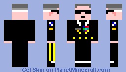 THE GENERAL Minecraft Skin