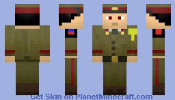 Rusian Commander Minecraft Skin