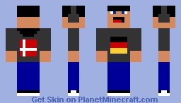 GERInfinityGames' Crazy DeeJay Minecraft Skin