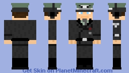 Waffen SS Panzer Commander Minecraft Skin
