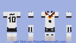 Germany Home Kit World Cup 2026 Leaked (By ChuyXD) Minecraft Skin