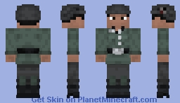 German Soldier (Rauchtarnmuster) Minecraft Skin