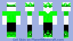 MR green lime Minecraft Skin