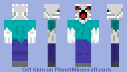 ghast Steve angry Minecraft Skin