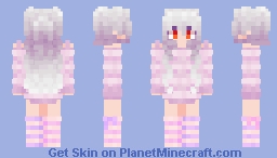 𝙂𝙝𝙖𝙨𝙩 𝙂𝙞𝙧𝙡 Minecraft Skin