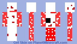 organic/ghast player model Minecraft Skin