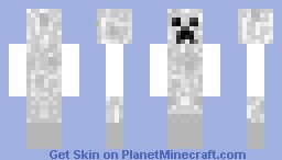 Ghast Creeper Minecraft Skin