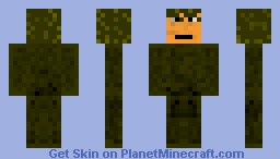 Ghille Suit Minecraft Skin