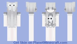 Ghost Girl Minecraft Skin