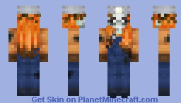 Ghost Miner Cleo Minecraft Skin