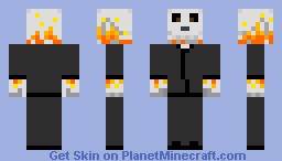 Ghost rider Minecraft Skin