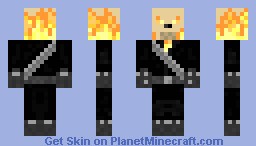 Ghost Rider Minecraft Skin