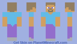 Ghost Steve Minecraft Skin