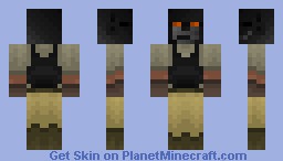 Ghost from Cod Minecraft Skin