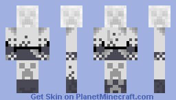 Ghost Creeper Minecraft Skin
