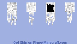 realistic ghost Minecraft Skin