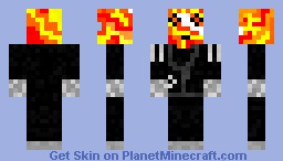 Ghost rider Minecraft Skin