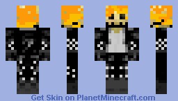 ghost rider Minecraft Skin