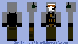 Ghost From MW2 Minecraft Skin