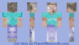Ghost Steve Minecraft Skin