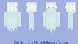 Ghost Girl Minecraft Skin