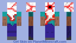 Giant red eye Minecraft Skin