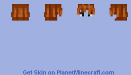 Medieval Kingdoms - Male Hair Base - Ginger Minecraft Skin