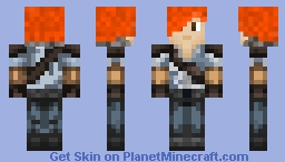 Red Rogue Minecraft Skin