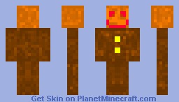 GingerBread Man Minecraft Skin