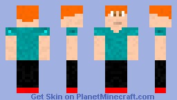 Ginger [MALE] Minecraft Skin
