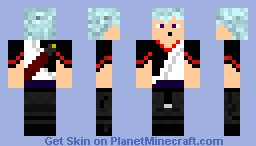 Gintoki Sakata Minecraft Skin