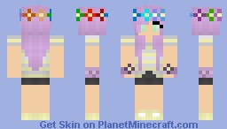 flower girl Minecraft Skin