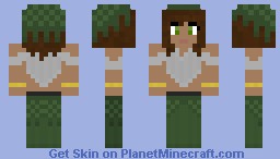 Green Gypsy Minecraft Skin