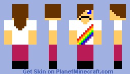 Sad Girl Minecraft Skin