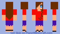 Normal girl Minecraft Skin