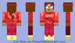 ★Girl Diamond Miner★ Minecraft Skin