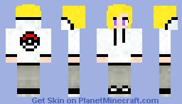 Pokemon Trainer (Girl version) Minecraft Skin