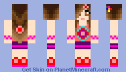Hot girl Minecraft Skin