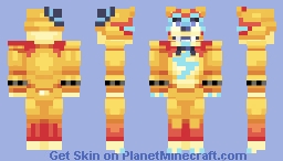 Glamrock Freddy Minecraft Skin