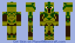 Glass armor (skyrim series) Minecraft Skin
