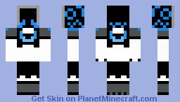glitch the protogen Minecraft Skin