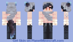 GlitchSights //Commission// Minecraft Skin