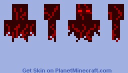 red ghost Minecraft Skin