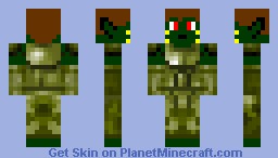 Goblin Kinght Minecraft Skin