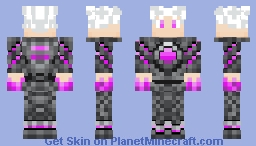 Gojo plasma Minecraft Skin